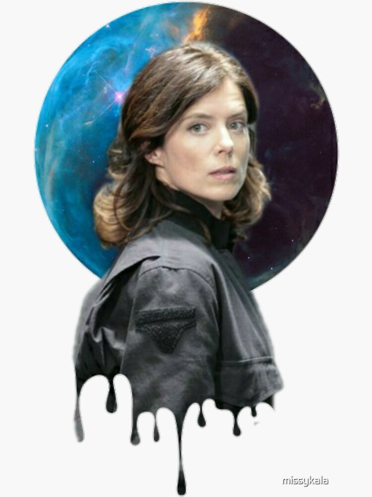 "Galactic Torri Higginson " Sticker for Sale by missykala | Redbubble