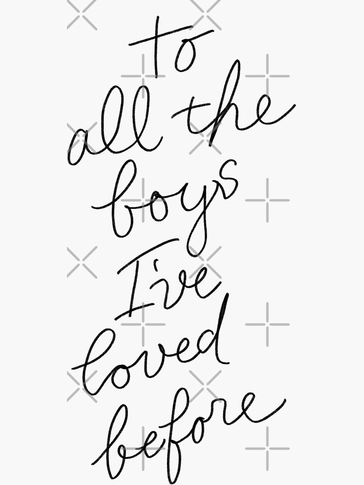 "tatbilb - handwritten" Sticker for Sale by searchfornargls | Redbubble