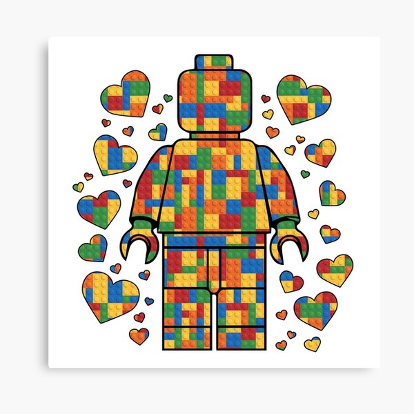 Lego Canvas Prints | Redbubble