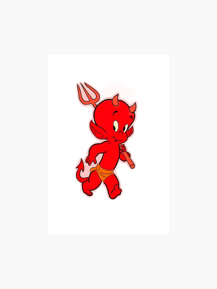 "Little Devil" Sticker for Sale by camicreates | Redbubble