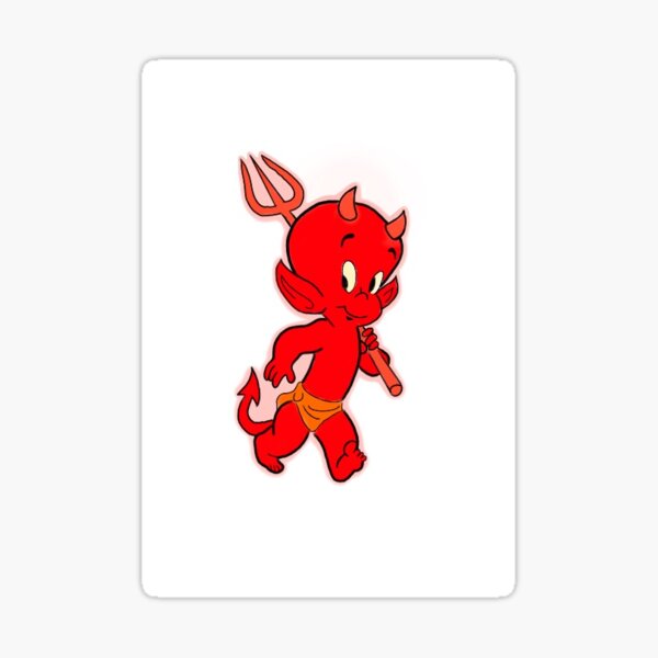 "Little Devil" Sticker for Sale by camicreates | Redbubble