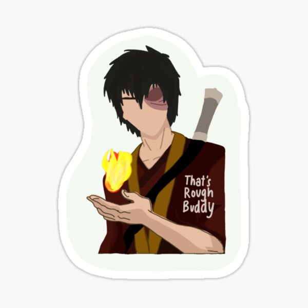 "Zuko " Sticker for Sale by mschulman03 | Redbubble
