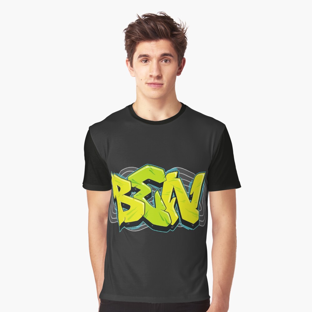 "Ben Graffiti Name" Sticker for Sale by NameGraffiti | Redbubble