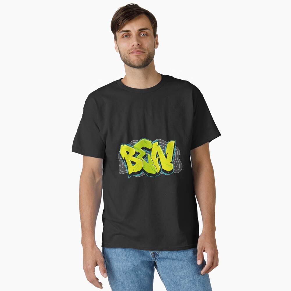 "Ben Graffiti Name" Sticker for Sale by NameGraffiti | Redbubble