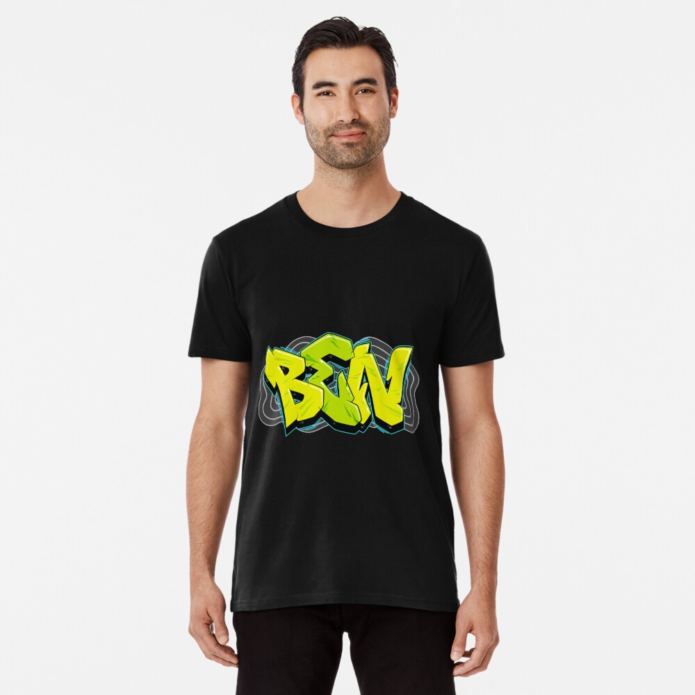 "Ben Graffiti Name" Sticker for Sale by NameGraffiti | Redbubble