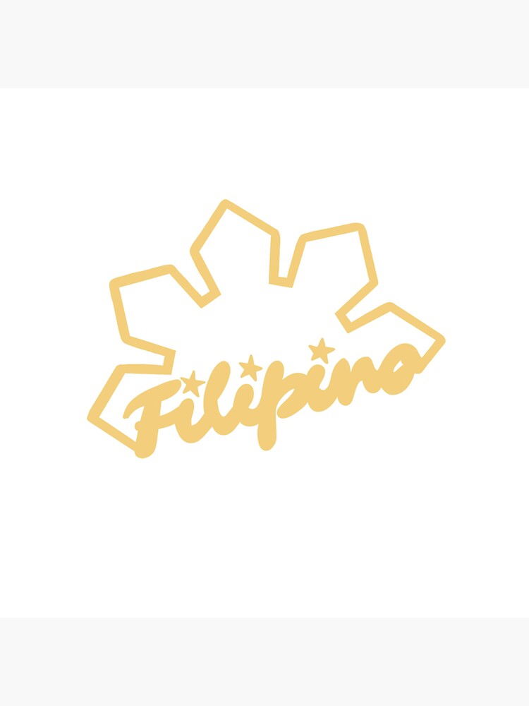 "Filipino Sticker (Hand Drawn)" Sticker by camilllionaire | Redbubble