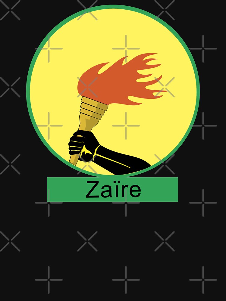 " in long form the Republic of Zaire" T-shirt by E9design | Redbubble