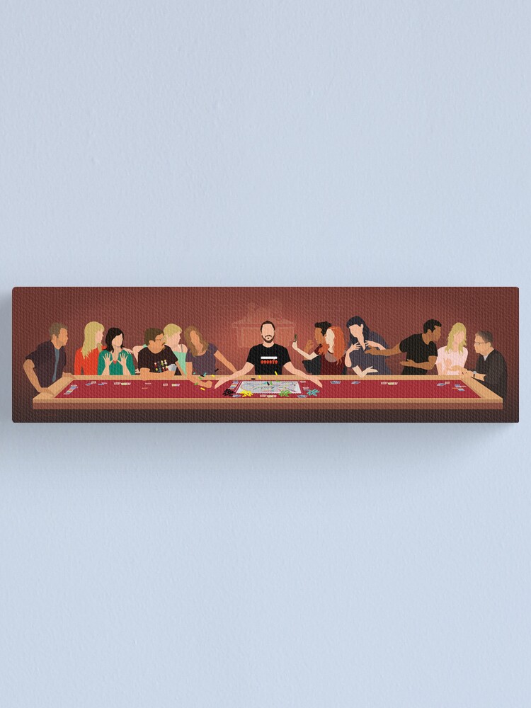"Tabletop Last Supper" Canvas Print for Sale by waynedoz | Redbubble