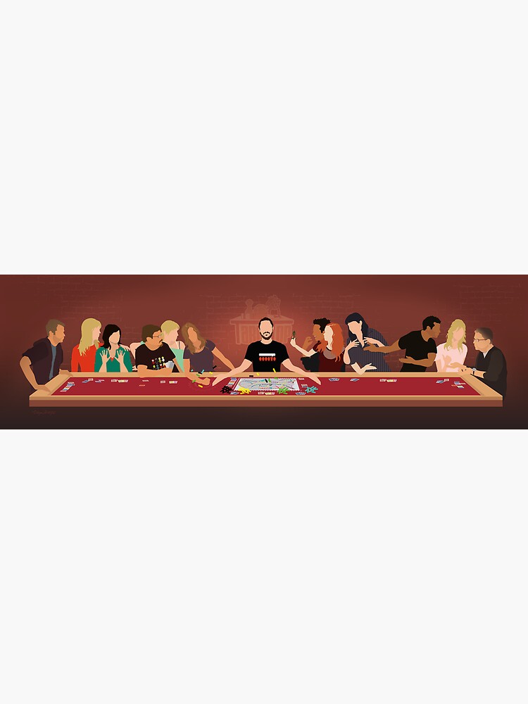 "Tabletop Last Supper" Poster for Sale by waynedoz | Redbubble