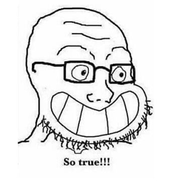 "So True! meme" Poster for Sale by AceWatkins | Redbubble