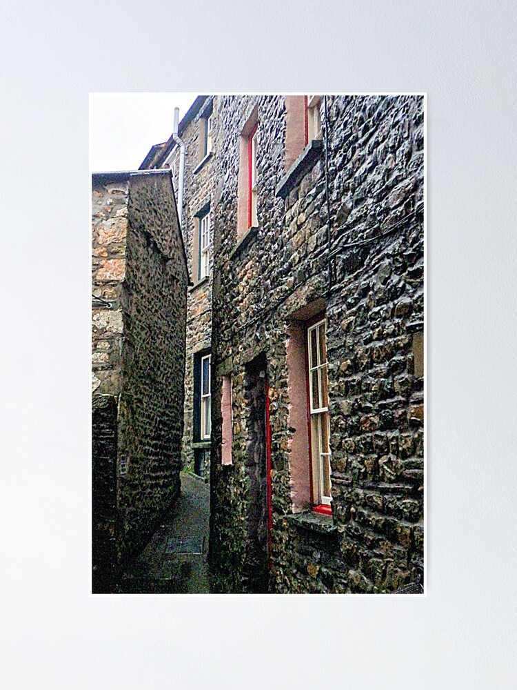"Intriguing Alleyway" Poster by mikebov | Redbubble