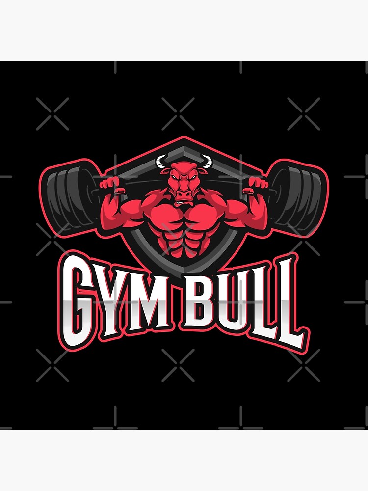"Gym Bull" Poster by CeasarBratz | Redbubble