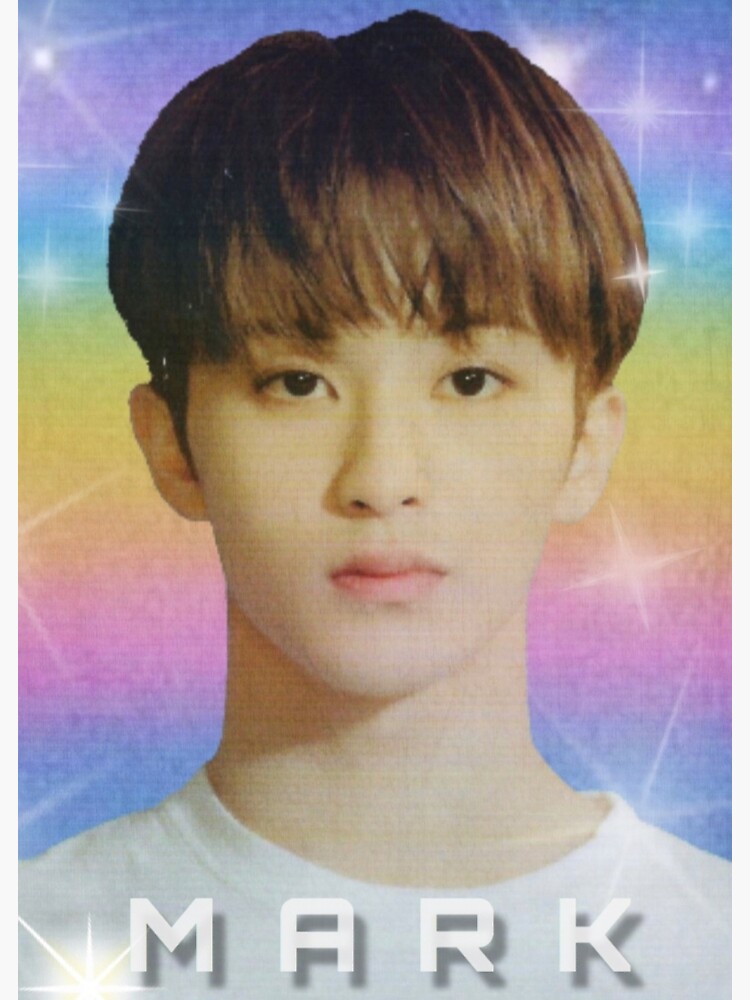 "NCT MARK RAINBOW POSTER" Photographic Print for Sale by cowgirlbopbe ...