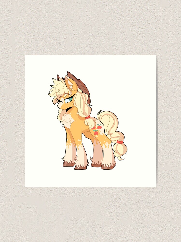 "(OLD) applejack" Art Print for Sale by Swirlseypop | Redbubble