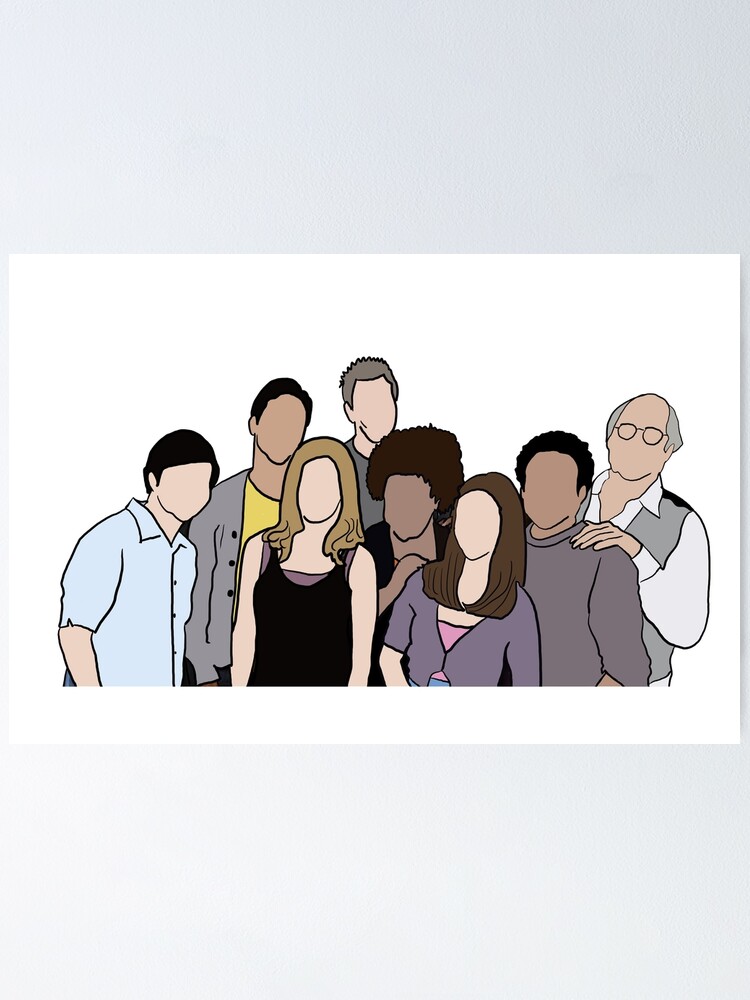 "Community Television Show" Poster by vwalizadeh | Redbubble
