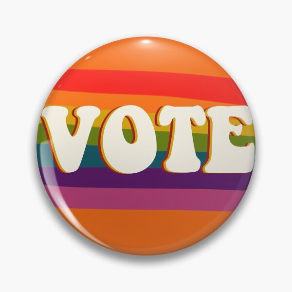 Vote Pins and Buttons | Redbubble