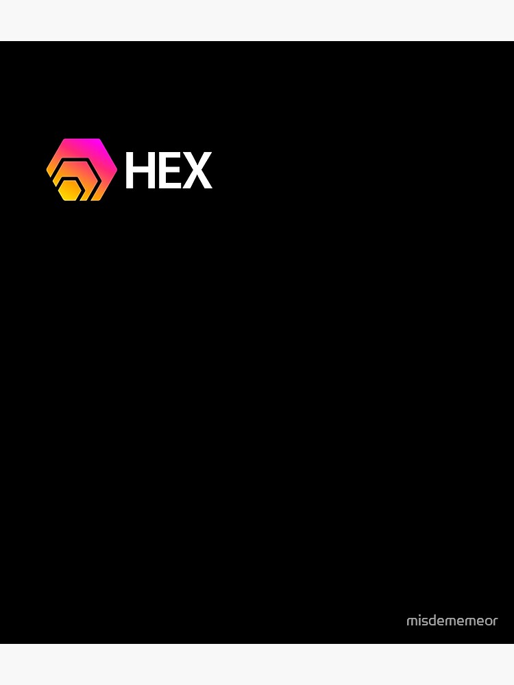 "HEX Crypto Hexagon Logo" Backpack for Sale by misdememeor | Redbubble