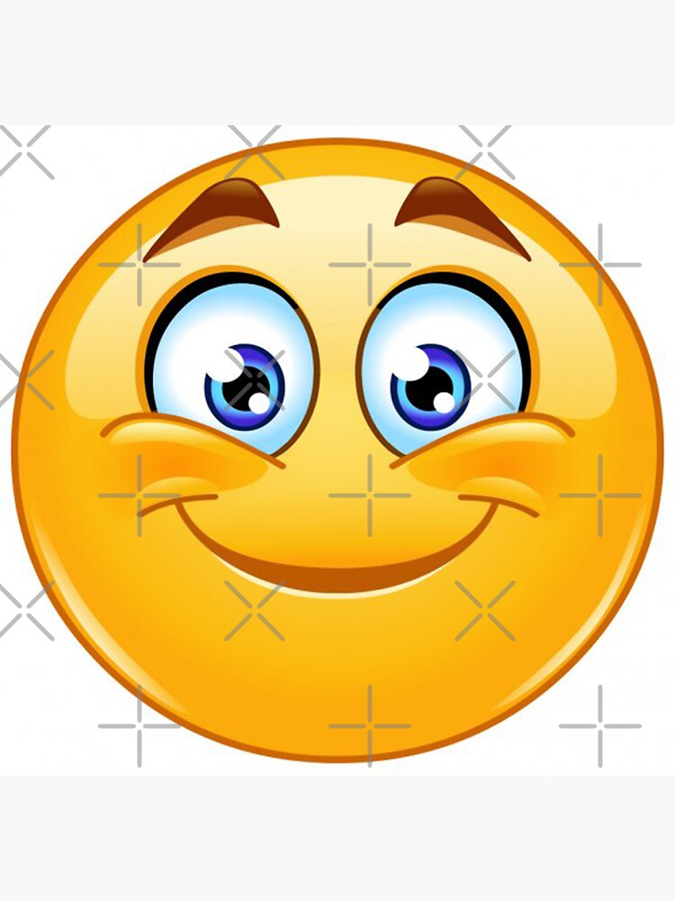 "SMILEY JOE Emoticon" Sticker for Sale by TommyTsunami | Redbubble