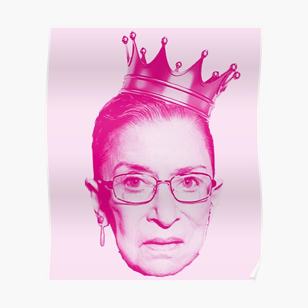 "RBG pink " Poster by Thelittlelord | Redbubble