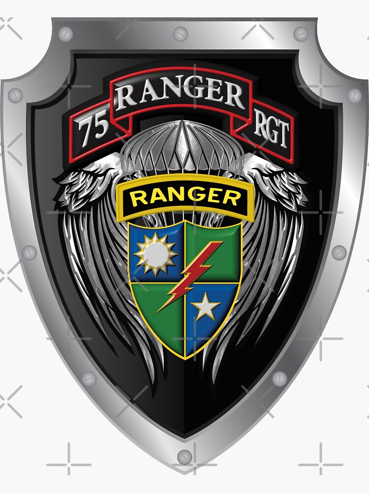 "75th Ranger Regiment " Sticker for Sale by SoldierAlways | Redbubble