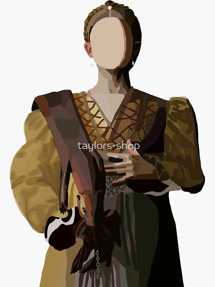 "Rory Gilmore as the Portrait of a Young Girl Named Antea" Sticker by ...