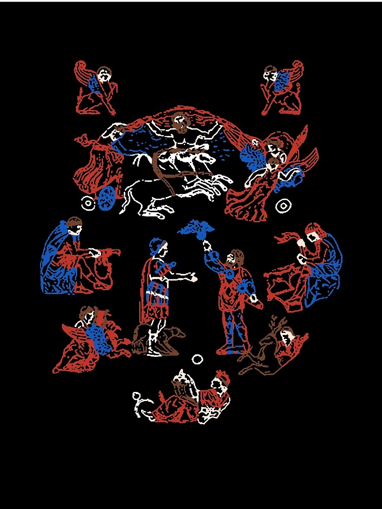 "Augustus Caesar Armor Relief (Color)" Graphic T-Shirt for Sale by ...