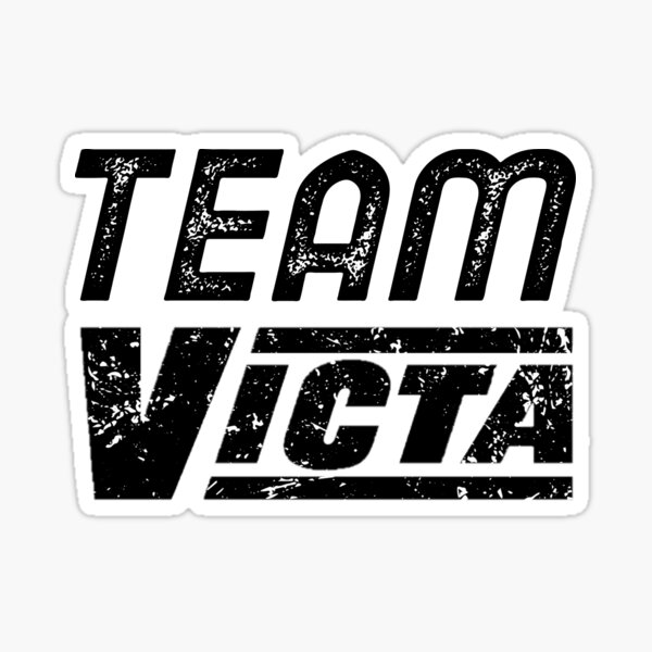 "Team Victa!" Sticker by WeMadeOurWorld | Redbubble