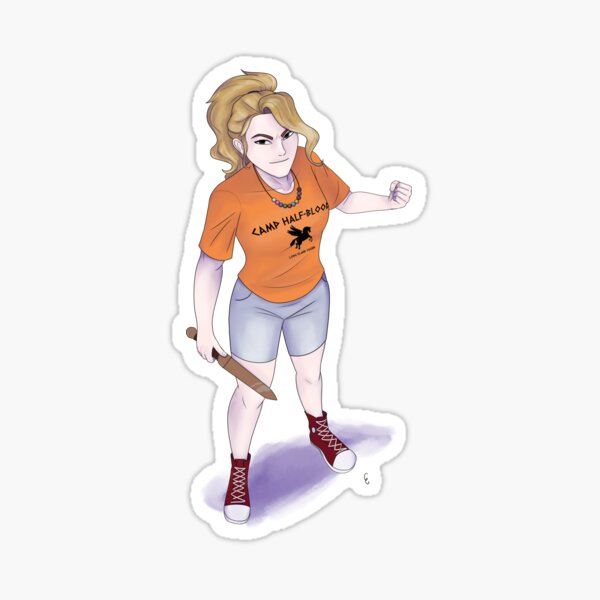 "Annabeth" Sticker by TerroArt | Redbubble