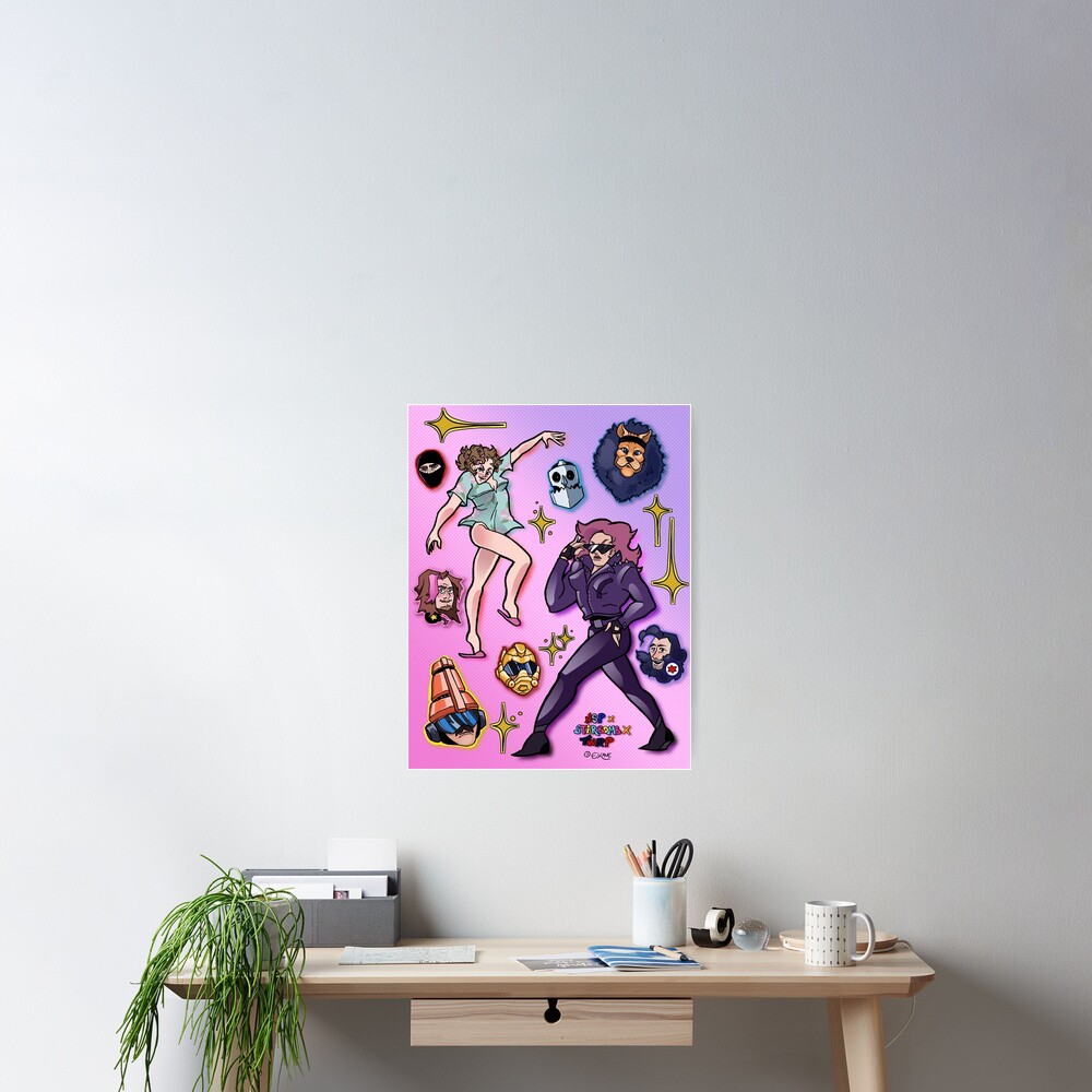 "NSP x Starbomb x TWRP Flash Sheet" Poster by EndreasKane | Redbubble