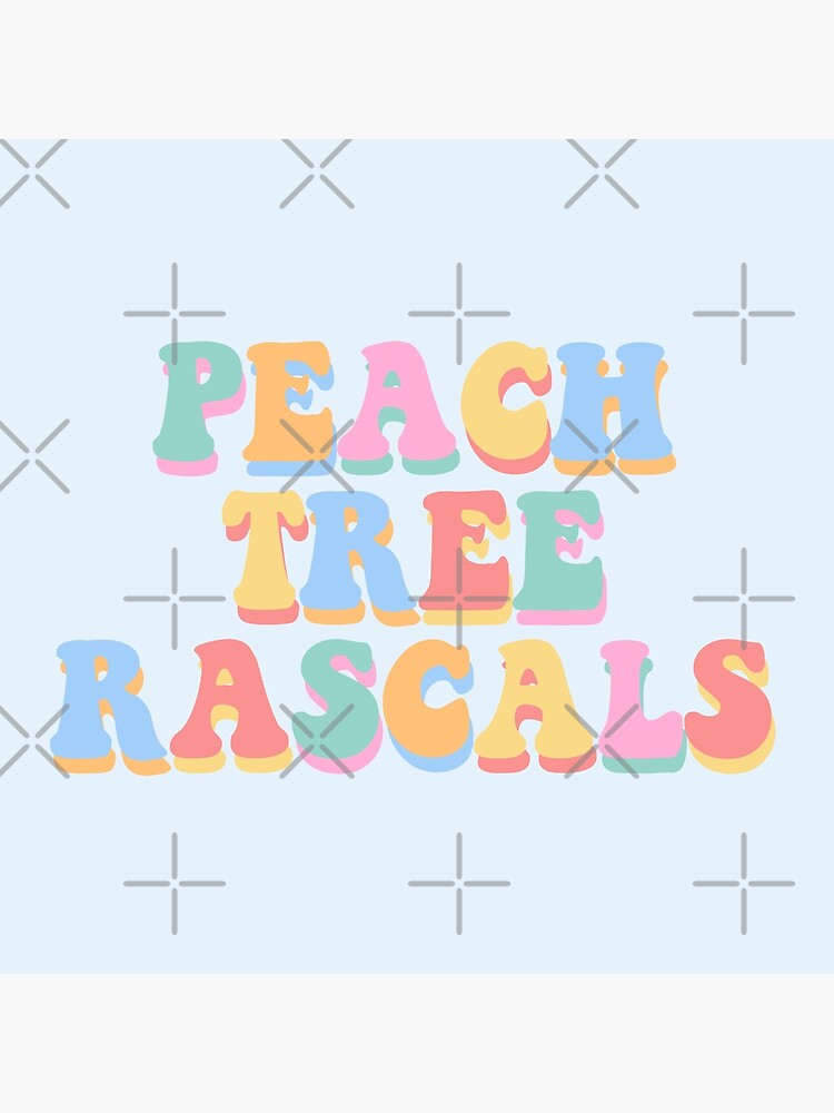 "Peach Tree Rascals" Poster for Sale by Concertsticks | Redbubble
