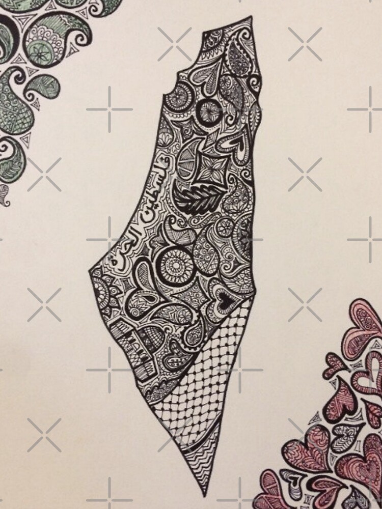 "Palestine Drawing" Poster for Sale by # IssaOriginalHustle | Redbubble