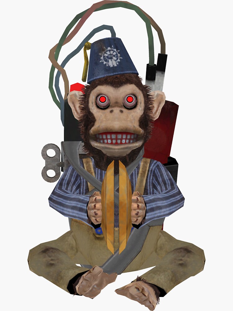 "Zombies Monkey Bomb" Sticker for Sale by Andy1644 | Redbubble