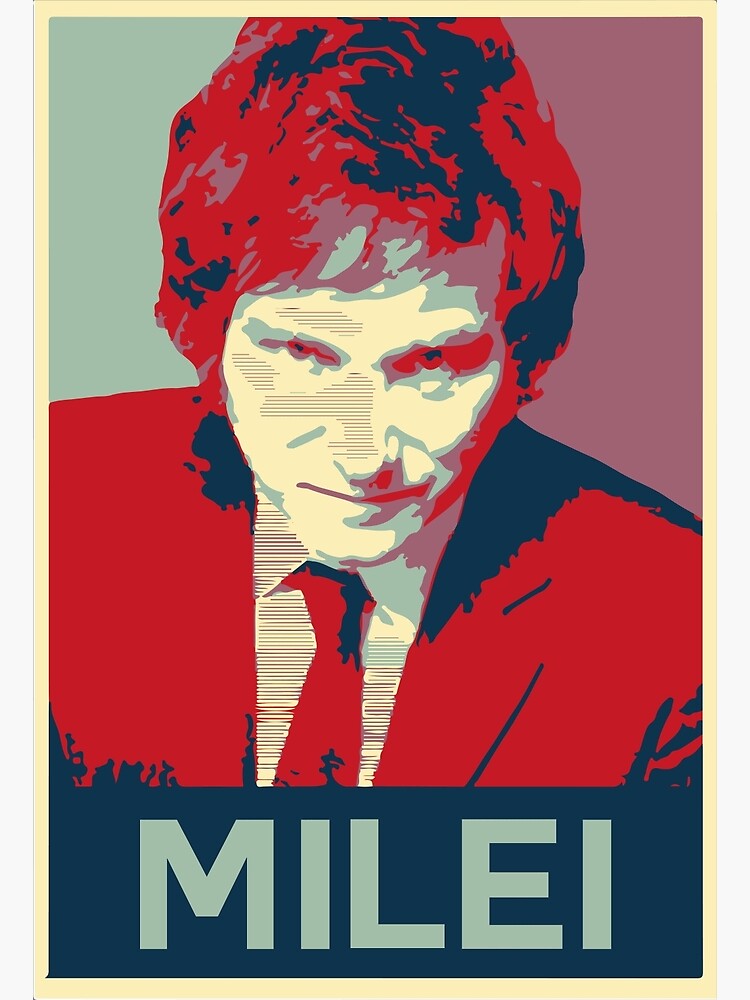 Javier Milei Design Premium Matte Vertical Poster sold by Christopher ...