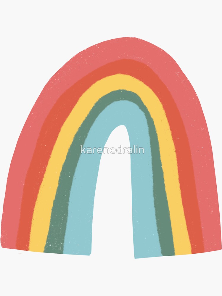 Gay Pride Rainbow Sticker For Sale By Karenedralin Redbubble