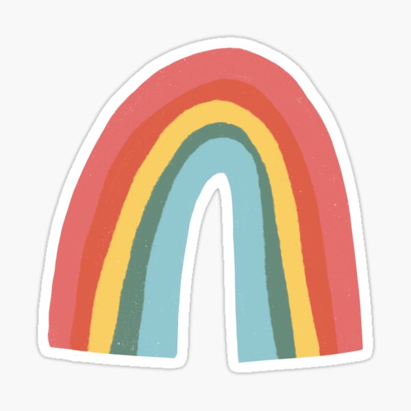 Gay Pride Rainbow Sticker For Sale By Karenedralin Redbubble