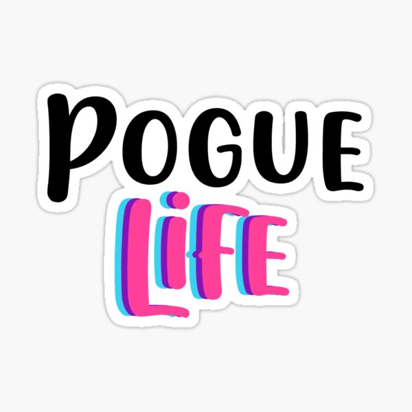 "outerb banks "pogue life" sticker" Sticker by shaywileyyyy | Redbubble