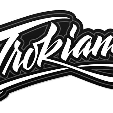 "Trokiando Transparent Logo" Sticker for Sale by Teesigned | Redbubble