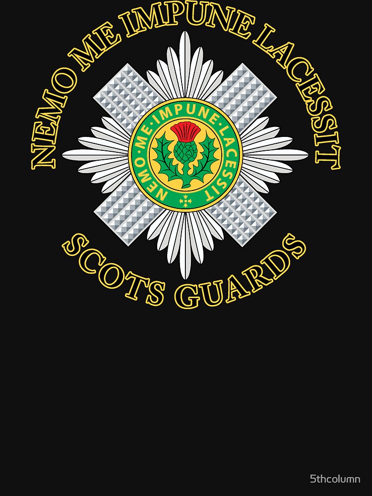 "Scots Guards" T-shirt for Sale by 5thcolumn | Redbubble | scots guards ...