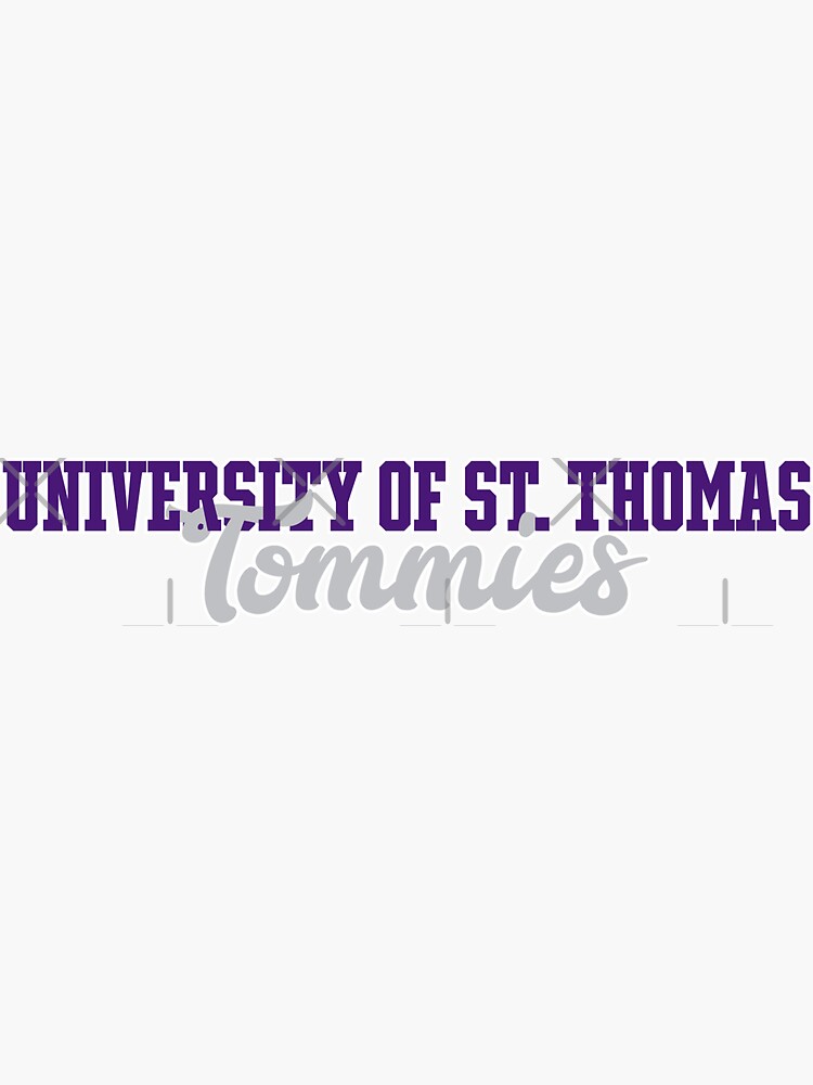 "University of St. Thomas - Tommies" Sticker for Sale by Joshua ...