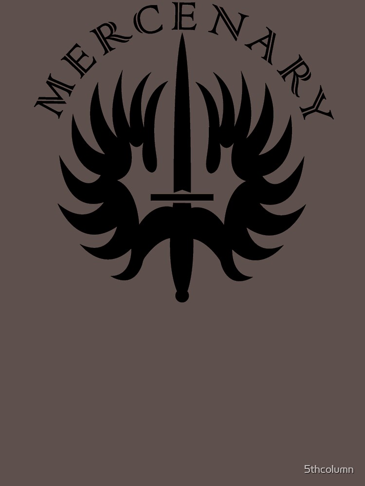 "Mercenary" Essential T-Shirt for Sale by 5thcolumn | Redbubble