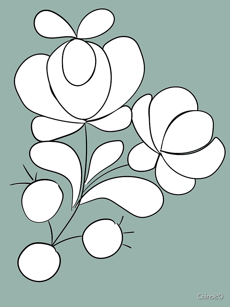 "Simple hungarian pattern from Kalocsa" Photographic Print for Sale by ...