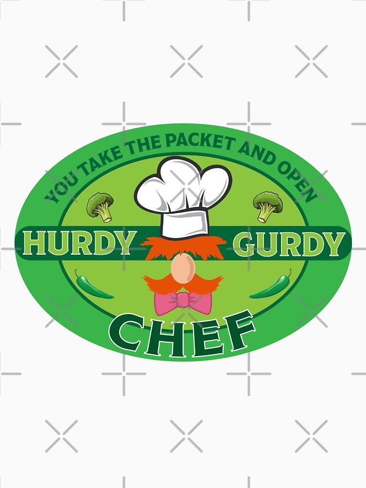 "Hurdy Gurdy Bork Bork Bad Chef - Bad Cook Apron Gifts - Lazy Funny ...