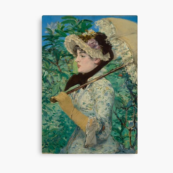 "Jeanne (Spring) - Édouard Manet" Canvas Print for Sale by themasters ...