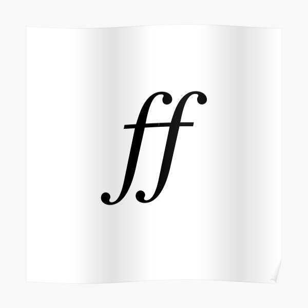 Fortissimo Posters | Redbubble