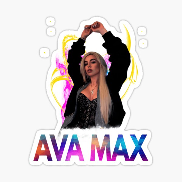 Ava Max Stickers | Redbubble