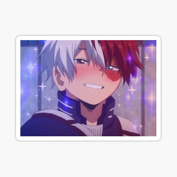 "Todoroki my hero academia cute manga shot" Sticker for Sale by ...