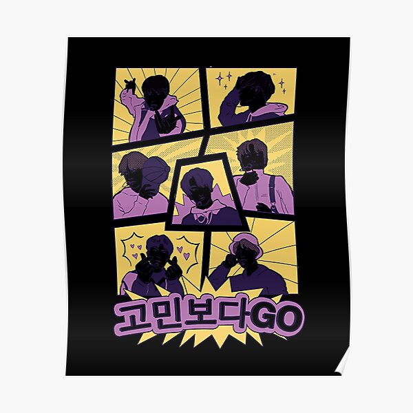"Go Go Bts " Poster for Sale by kristiana680 | Redbubble
