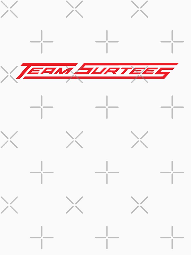 "Surtees Formula One Team 1970-78 F1 logo - red" T-shirt for Sale by ...