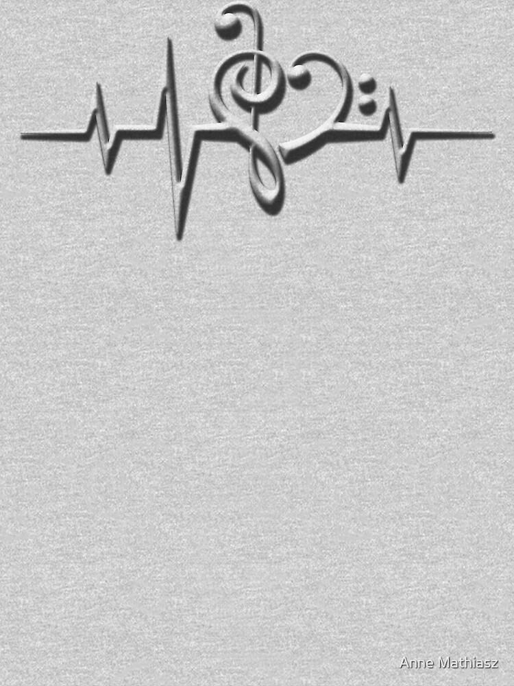 "MUSIC HEART PULSE, Love, Music, Bass Clef, Treble Clef, Classic, Dance ...