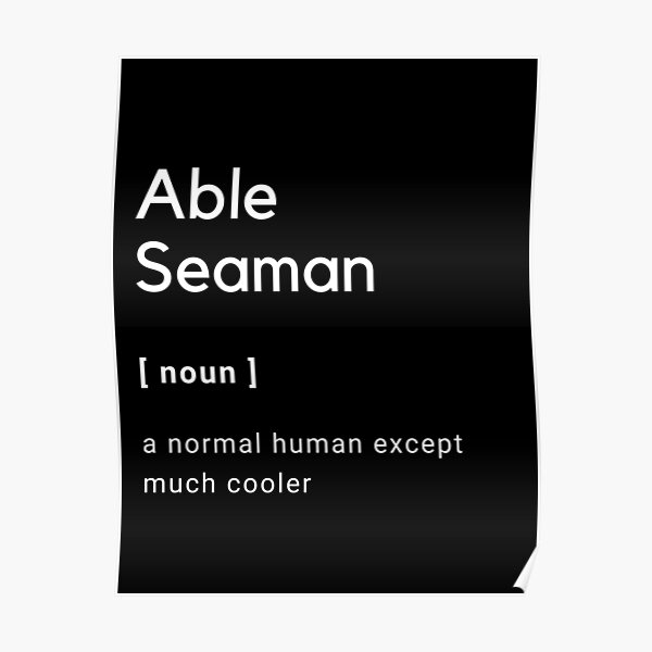 Seaman Posters | Redbubble